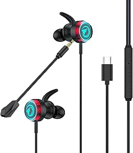 Amazon.co.jp: YAYAMIYA 【2023 新型モデル 有線イヤホン】ゲーミングイヤホン 有線 マイク付き カナル型 イヤホン 遮音性 音漏れ防止 ノイズキャンセリング イヤホン ...