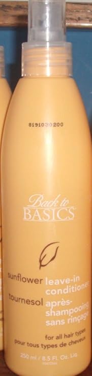 Amazon.com : Graham Webb Back to Basics Sunflower Leave-in Conditioner ...