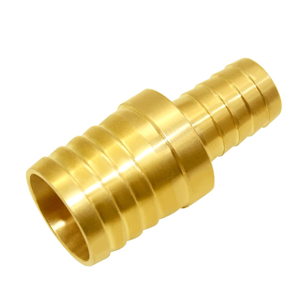 Snapklik.com : Hose Barb Reducer 5/8" To 1" Barb Fitting Reducing ...