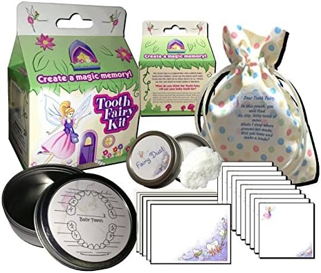 Amazon.com : First Lost Tooth Celebration Kit: 6-Piece Keepsake Set ...