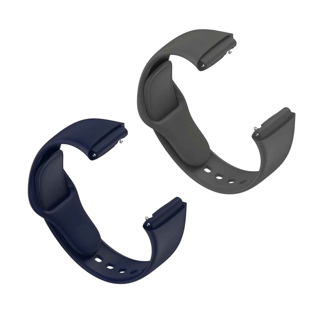 YODI (Pack of 2 Soft Silicone Classic Strap Bands for Redmi Watch 3 ...