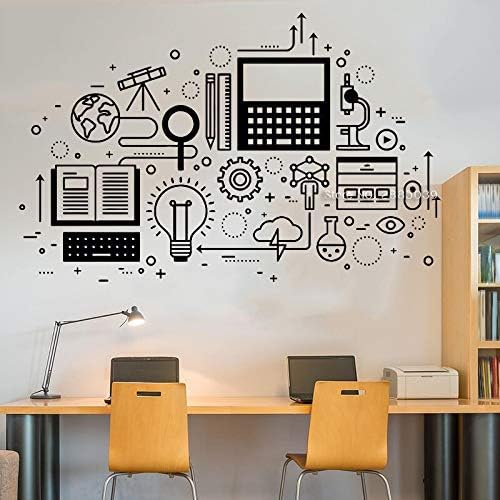 Buy GADGETS WRAP Computer Technology Science Education Vinyl Wall Decal ...