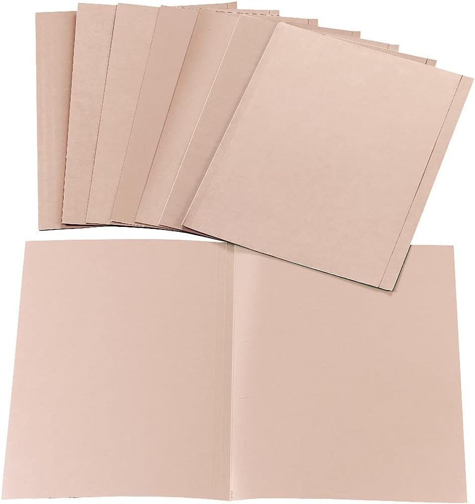 Q-Connect Kraft Square Cut Folder 170gsm Foolscap Buff (Pack of 100 ...
