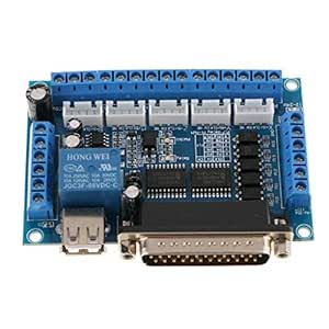 3NH® 5 Axis CNC Interface Adapter Breakout Board Stepper Motor Driver MACH3 USB : Amazon.in