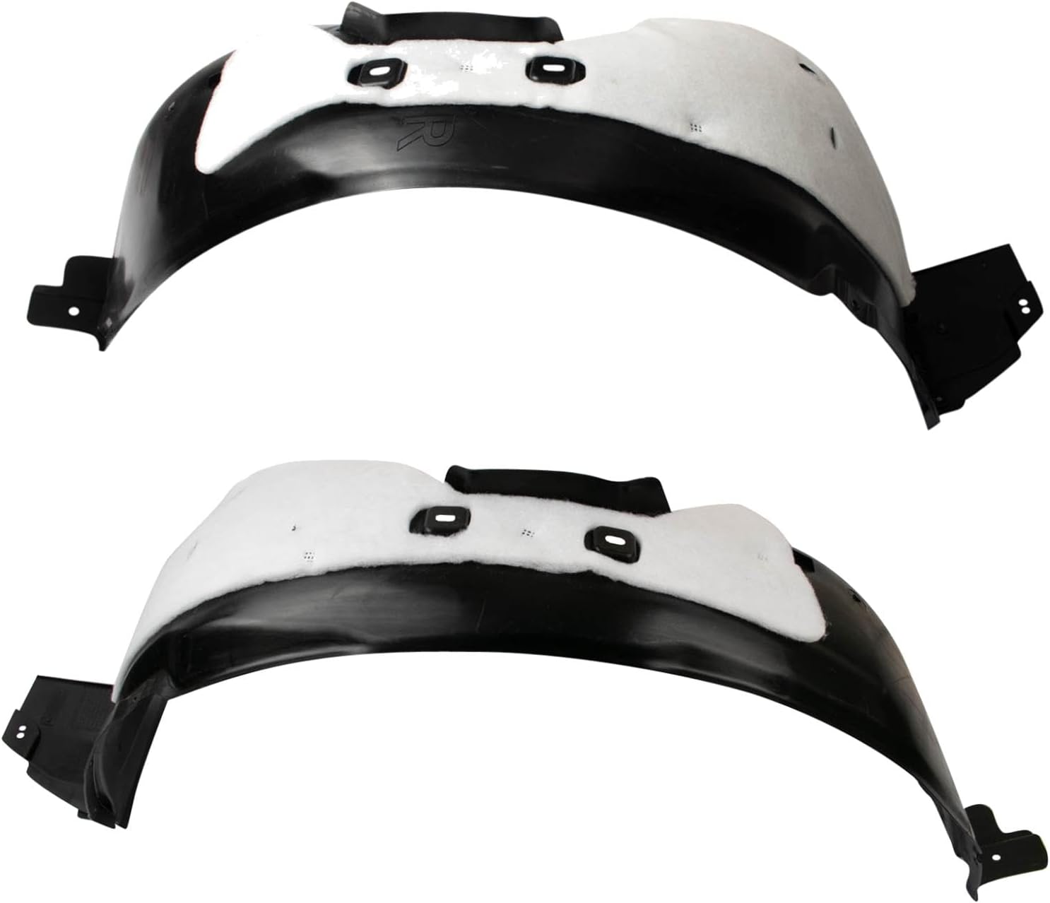 Amazon.com: TRQ Front Inner Fender Liner Set Compatible with 2011-2016 ...