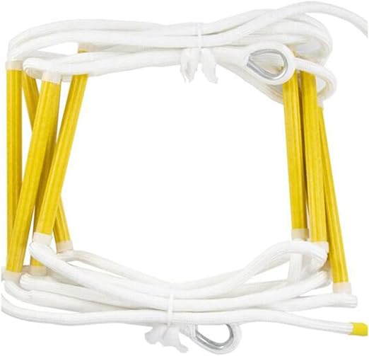 Amazon｜DHdhh クライミングロープラダー エスケープラダー ホームライフラインラダー カラビナ付き 火の中で素早く展開 耐荷重最大 ...