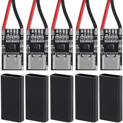 Amazon.com: DWEII 5PCS Type-C PD3.0 QC Trigger Board USB-C PD 5V 9V 12V ...