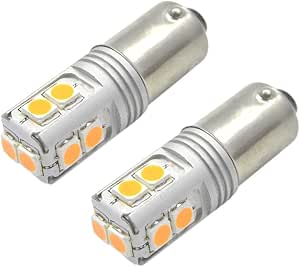 Amazon.com: Ruiandsion 2pcs BAX9S LED Bulb Canbus H6W Super Bright 12 ...