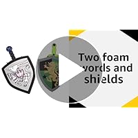 Amazon.com: PowerTRC Sword and Shield Play Set | Unique Sword and ...