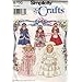 Amazon.com: Simplicity Sewing Pattern 8766 Dresses for 16" and 18 ...