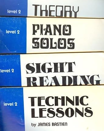Level 2 Piano Library Set, Piano Lessons: james Bastien: Amazon.com: Books