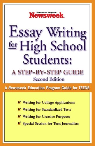 Amazon | Essay Writing for High School Students: A Step-by-Step Guide ...