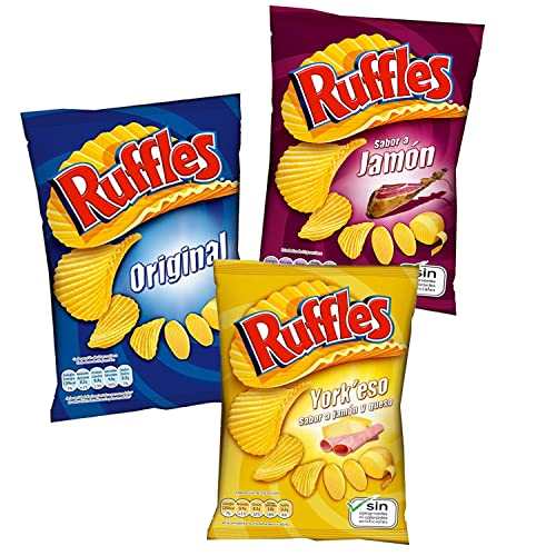 Pack Ruffles Mix 5 Originales 5 Jamon 1 York Queso Total 610 - Hiperchino