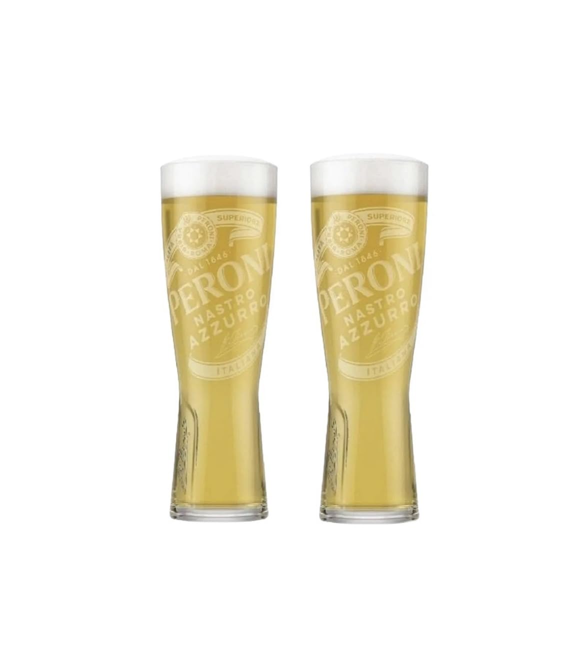 Amazon.com | Laurie's Pub and Bar Accessories | Peroni Pint Glass x2 ...