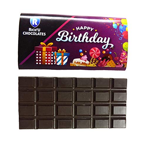 RICHU CHOCOLATES AND MORE, Rich'U Happy Birthday Celebration Bar Purple ...