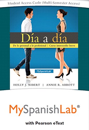 Amazon.com: MyLab Spanish with Pearson eText - Access Card - for Día a ...