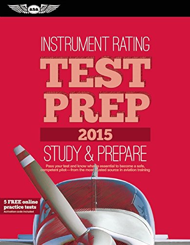 Instrument Rating Test Prep 2015 Book and Tutorial Software Bundle ...
