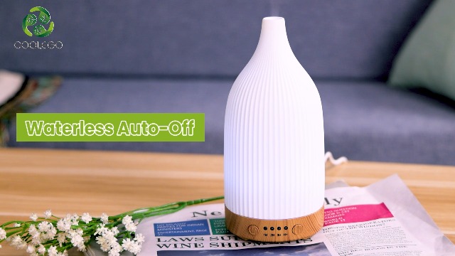 Watch Coolego Ceramic Diffuser, 100ml Essential Oil Diffuser on Amazon Live