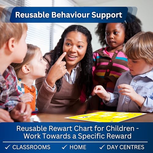 Reusable Reward Chart for Kids – Premium Durable Plastic - Autism ...