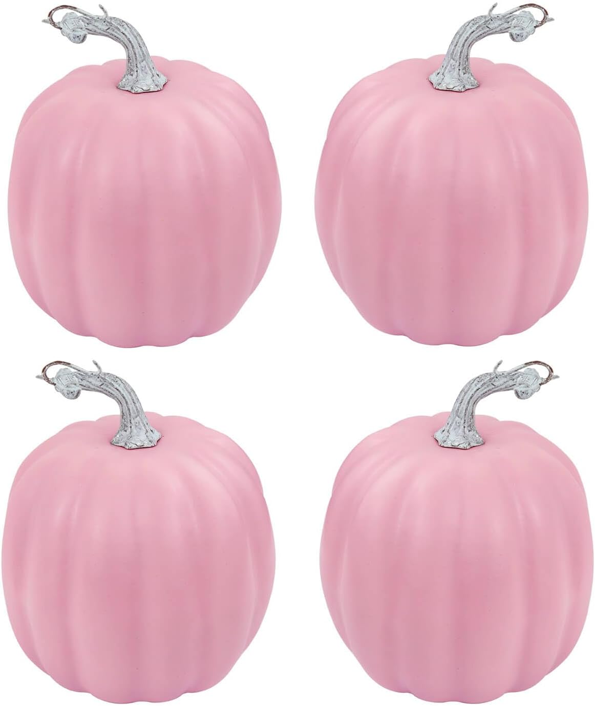 Amazon.com: vensovo 6 Inch Large Pink Pumpkins for Decorating - 4PCS ...