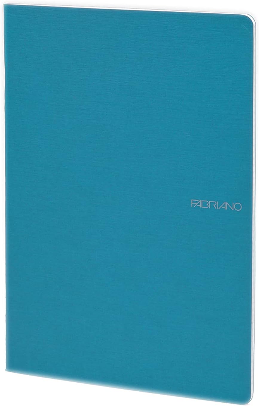 Amazon.com: Fabriano EcoQua Notebook, Large, Staple-Bound, Blank, 40 ...