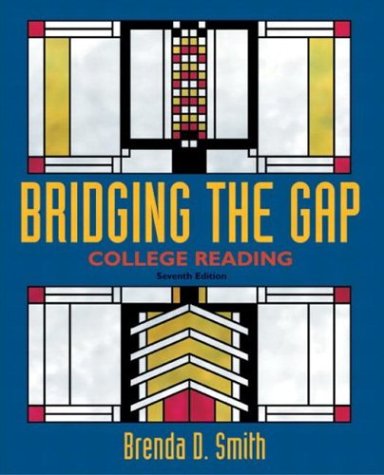 Amazon.com: Bridging the Gap: College Reading (7th Edition ...