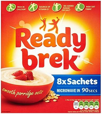Amazon.com: Ready Brek Sachets 8 x 30g : Grocery & Gourmet Food