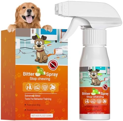 Amazon.com : JARMAPOZ Bitter Apple Spray for Dogs to Stop Chewing, Anti ...