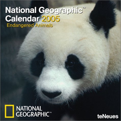 National Geograpic Calendar, Endangered Animals, Broschürenkalender ...