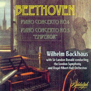 Wilhelm Backhaus, Royal Albert Hall Orchestra, Landon Ronald, London ...