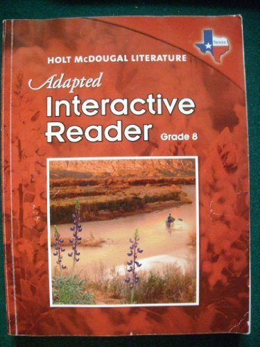 Holt McDougal Literature, Texas: Interactive Reader, Grade 8 by HOLT ...