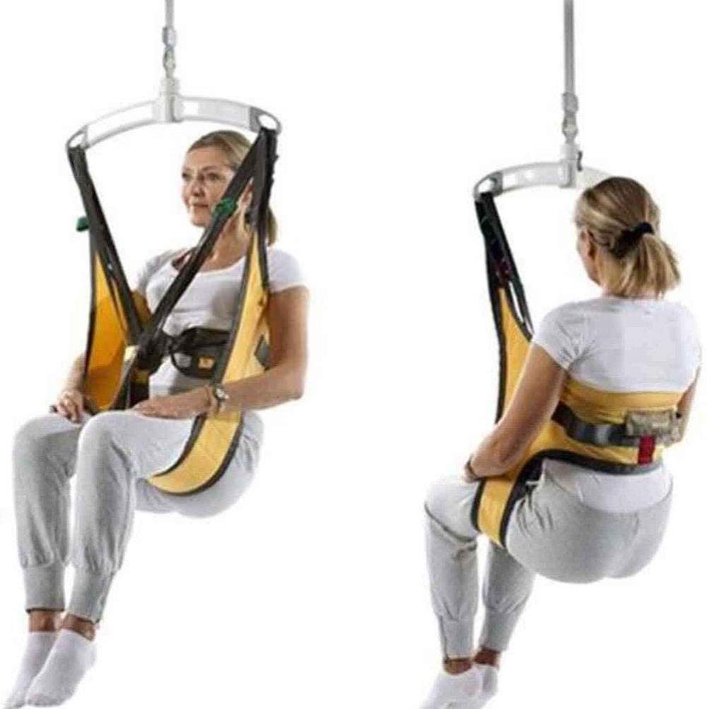 Buy Full body patient hoist sling stair slide transfer belt, medium ...