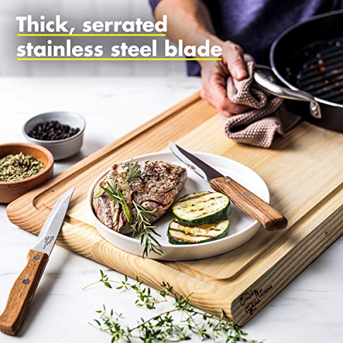 Snapklik.com : Chop & Grill Steak Knife Set