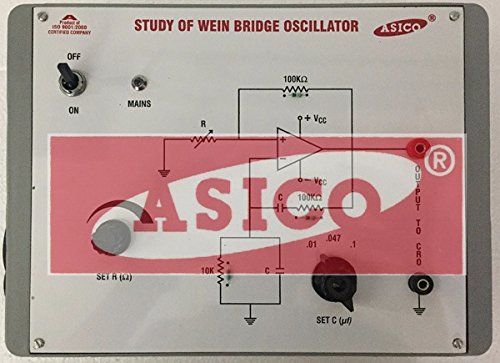 Wein Bridge Oscillator using Operational Amplifier IC 741 : Amazon.in ...