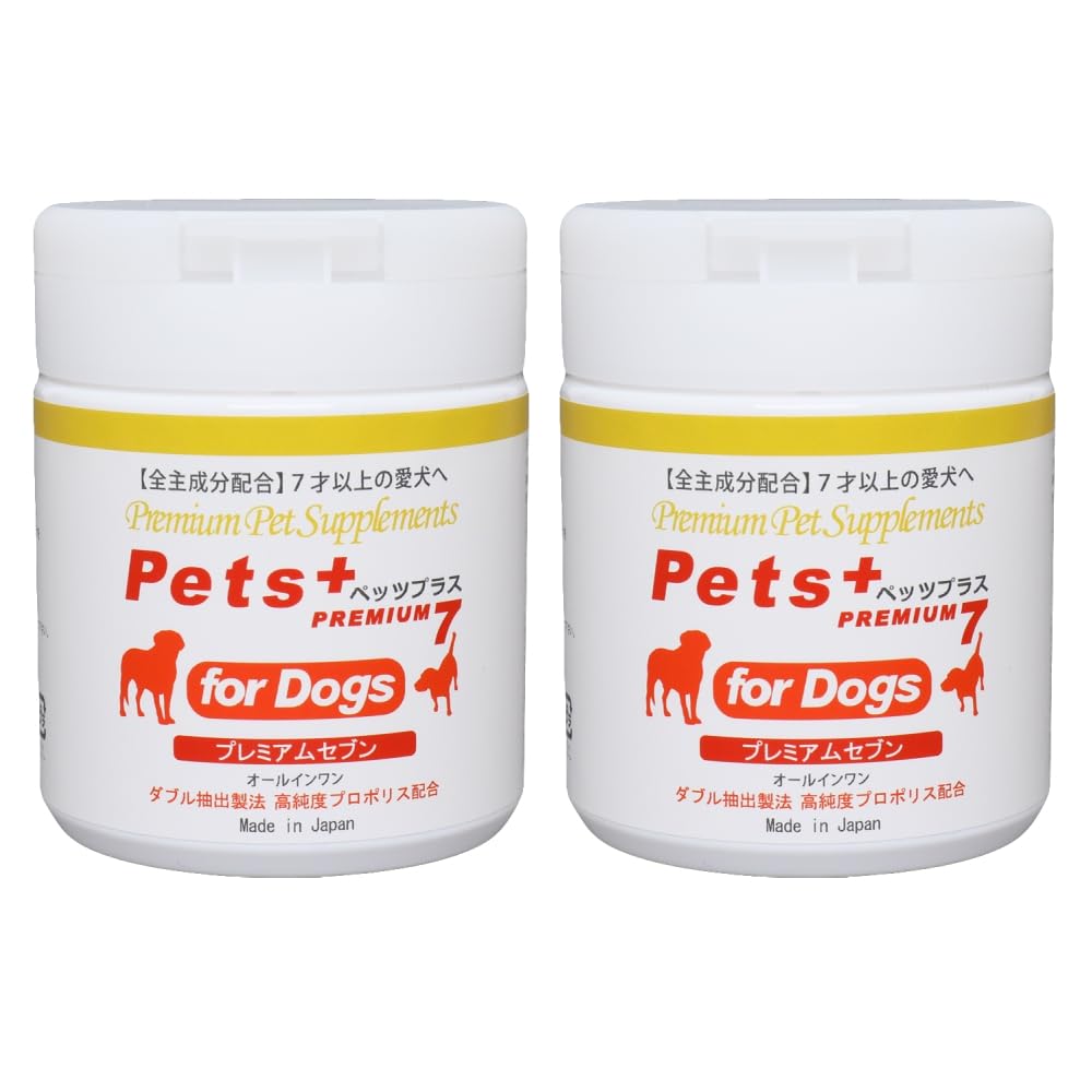 Amazon | オールインワン 犬専用サプリメント ペッツプラス プレミアムセブン 2個入り | ペッツプラス(petsplus) | ビスケット・クッキー・スナック 通販