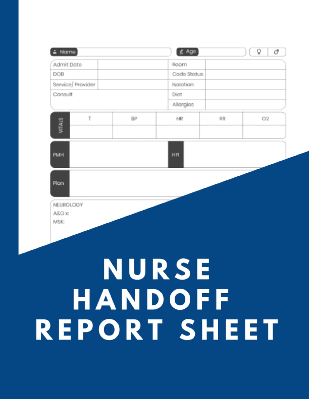 Nurse Handoff Report Sheet Nursing Report Sheet Nursing Patient Report ...
