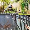 Amazon.com : RESTMO Watering Wand Heavy Duty, Metal Garden Hose Wand with 10 Spray Patterns, 15 ...
