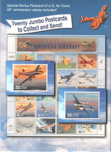 Classic American Aircraft: Twenty Jumbo Postcards to Collect and Send ...