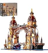 Funwhole Book Cafe Lighting Building Bricks Set - City Town Coffee ...