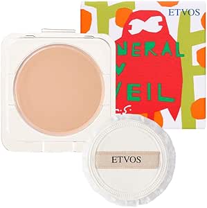 Amazon | エトヴォス ミネラルUVベール リフィル（パフ付） 【旧】 SPF45 PA+++ 7g #ナチュラルベージュ | ETVOS | パウダーファンデーション 通販