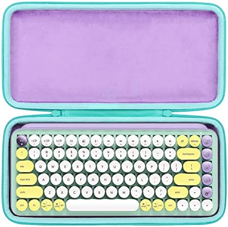 Amazon.com: Geekria 75% Keyboard Case, Hard Shell Travel Carrying Bag ...