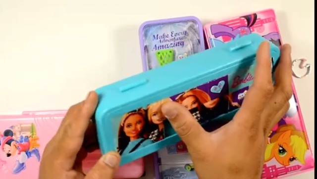 Watch SKI Plastic Puzzle Pencil Box with Number Lock Password on Amazon ...