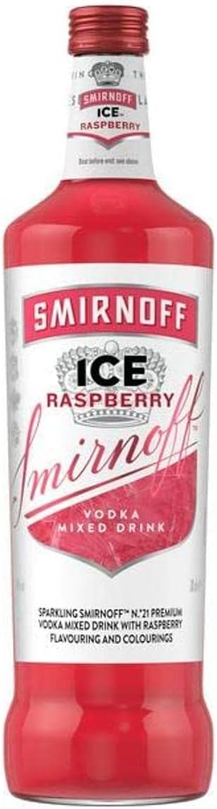 Smirnoff Ice Raspberry Vodka Mixed Drink 70cl : Amazon.co.uk: Grocery