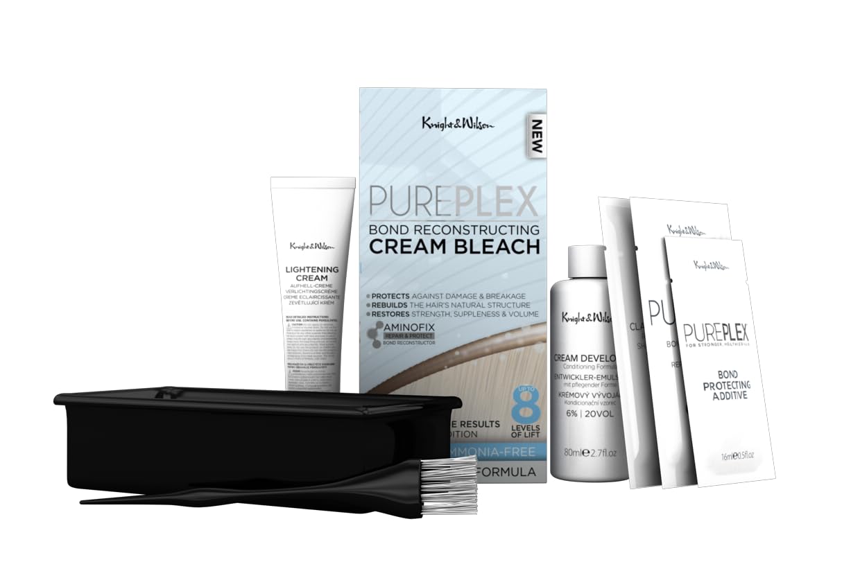 Knight & Wilson PurePlex Cream Hair Bleach. Powder Free. Bond ...