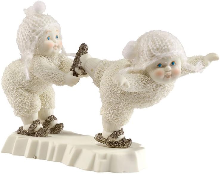 Amazon.com: Department 56 Snowbabies 25th Anniversary Along For The ...
