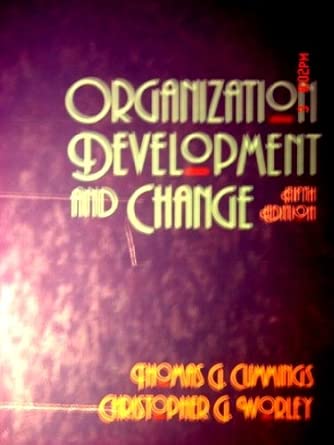 Organization Development and Change: 9780314012531: Books - Amazon.ca