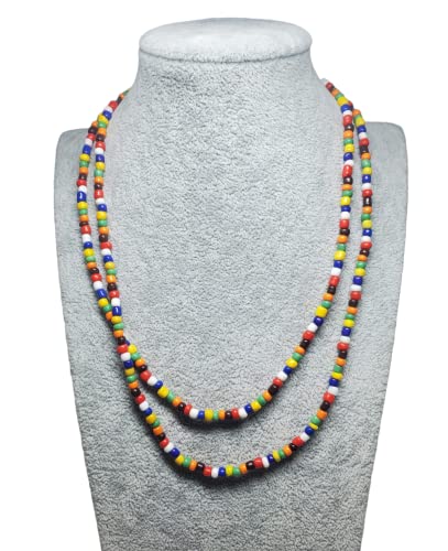 Amazon.com: Collar Eleke Santeria Long Unisex Necklace Ifa African ...