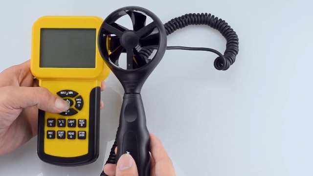 Watch Digital Anemometer for High Precision Measurement of CFM/CMM on ...