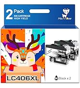 Amazon.com: Miss Deer Compatible LC406 Ink Cartridges Replacement for ...