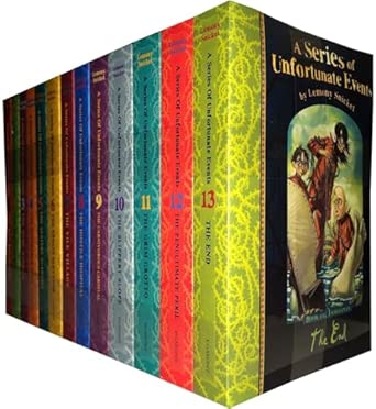 A Series of Unfortunate Events 13-Book Collection Pack Set – Includes ...